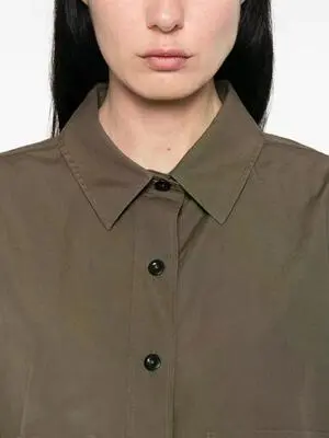 MARGARET HOWELL Pocket Cropped Shirt