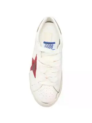 GOLDEN GOOSE Super-star Leather Sneakers - White