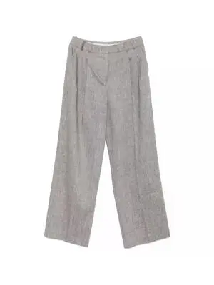 Peserico Pleated Trousers - Grey