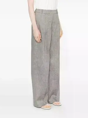Peserico Pleated Trousers - Grey