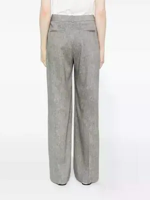 Peserico Pleated Trousers - Grey