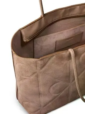 Calvin Klein Embossed Tote Bag - Neutrals