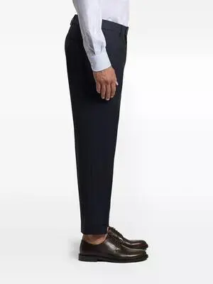 Peserico Wool Trousers - Blue