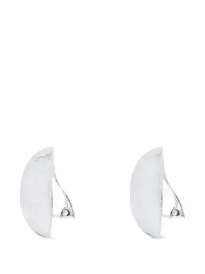 Federica Tosi Isa Domed Earrings - Silver