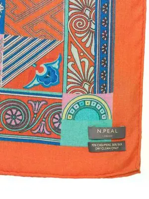 N.peal Printed Foulard