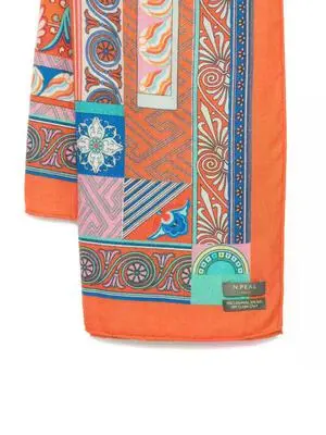 N.peal Printed Foulard