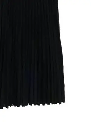 N.peal Pleated Midi Skirt - Blue