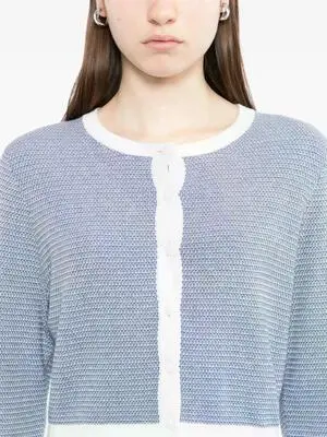 N.peal Jacquard Cardigan