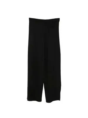N.peal Straight-leg Trousers - Black
