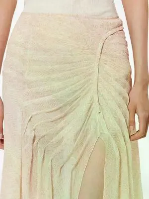 Isabel Marant Étoile Taylora Ruffle Asymmetric Skirt - Neutrals