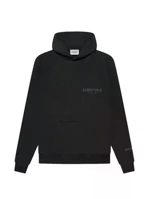 Fear Of God Logo-detail Hoodie - Black