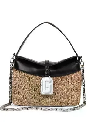 Gcds Mega Comma Shoulder Bag - Neutrals