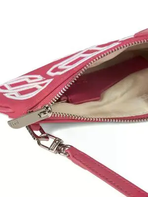 Gcds Shoulder Bag With Chain Embellishment - Pink