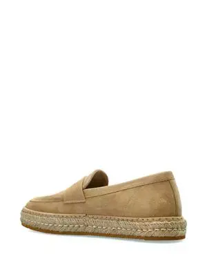 Giorgio Armani Suede Espadrilles