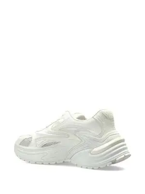 Emporio Armani Panelled Lace-up Sneakers