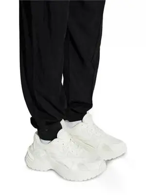 Emporio Armani Panelled Lace-up Sneakers