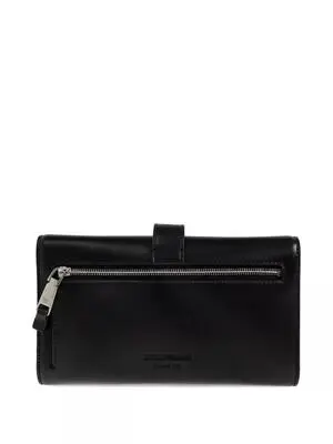 Emporio Armani Strap Chain Wallet - Black