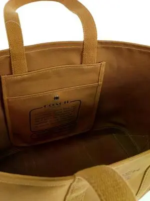 COACH Utility Stitched Detail Tote Bag - Neutrals