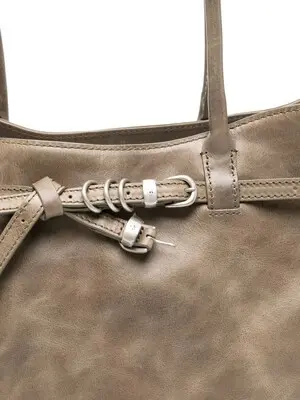 MARGESHERWOOD Grandma Leather Tote Bag