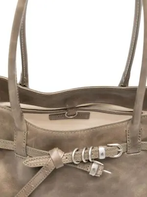 MARGESHERWOOD Grandma Leather Tote Bag