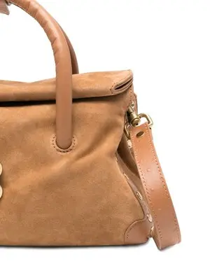 ZANELLATO Dotta Baby Leather Handbag - Brown