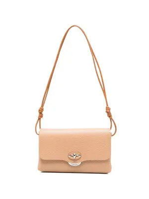 ZANELLATO Lettera Daily Leather Clutch - Brown