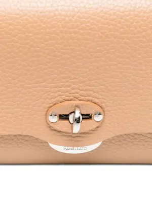 ZANELLATO Lettera Daily Leather Clutch - Brown