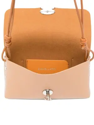 ZANELLATO Lettera Daily Leather Clutch - Brown