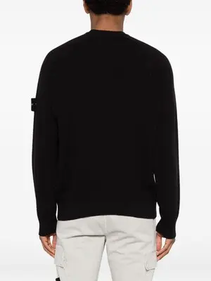 Stone Island Cotton Crewneck Sweater - Blue