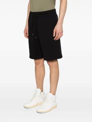 Maison Kitsuné Cotton Shorts - Black