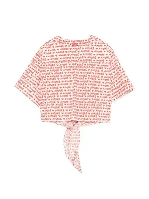 ALESSANDRO ENRIQUEZ Printed Cotton Shirt - Red