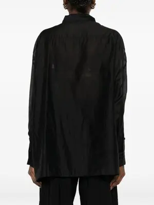 THE LATEST Long-sleeve Shirt - Black