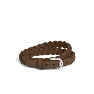 Montblanc Horseshoe Buckle Adjustable Bracelet - Brown