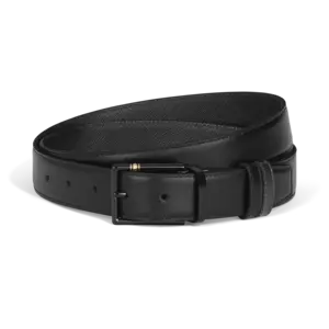 Montblanc Mm Reversible Belt With Meisterstück Buckle - Black