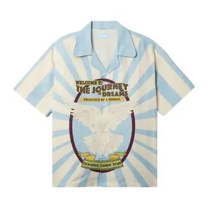 3.PARADIS Circus Short-sleeve Shirt - Blue