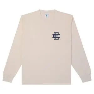 ERIC EMANUEL Ee Basic Long Sleeve Tee - Cream