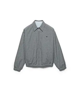 Prada Checked Poplin Jacket