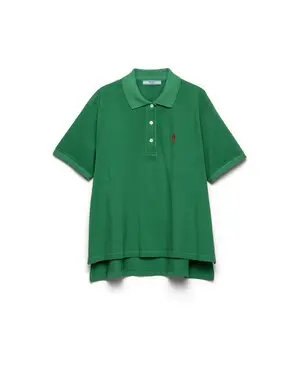 Prada Piqué Polo Shirt - Green