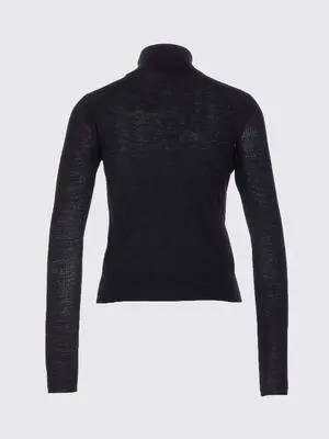 Burberry Ribbed Knit Sweater With Equestrian Knight Detail