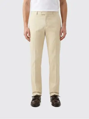 PT TORINO Cotton Blend Chino Trousers - Grey
