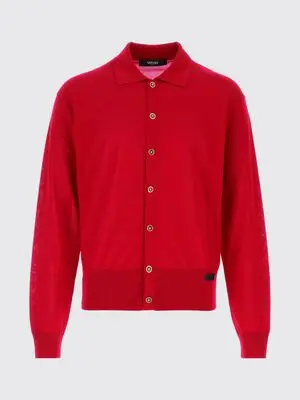 Versace Button-detailed Sweater - Red
