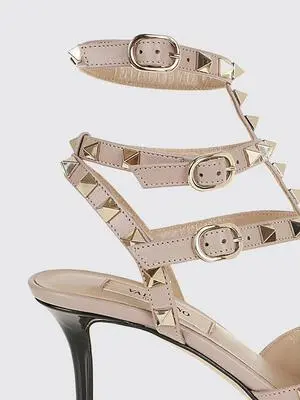Valentino Garavani Rockstud Patent Leather Pumps - Black