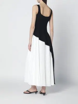 Simkhai Asymmetrical Peplum Dress