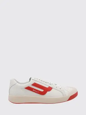 Bally Smooth Calfskin Leather Low Top Sneakers - White 1