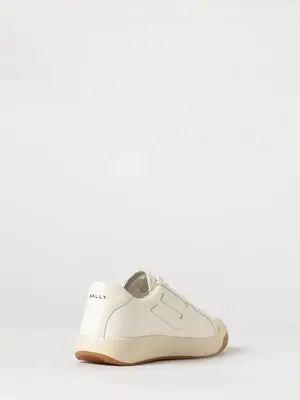 Bally Smooth Calfskin Leather Low Top Sneakers - White