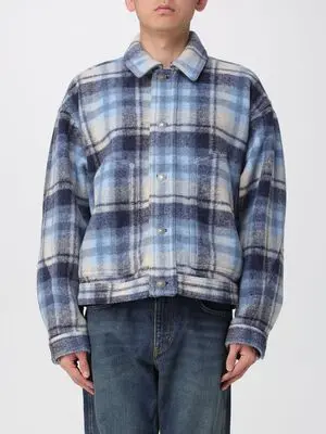 Isabel Marant Étoile Forest Check Wool Blend Bomber Jacket