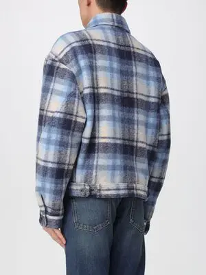 Isabel Marant Étoile Forest Check Wool Blend Bomber Jacket