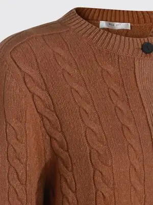 THE ROW Cable Knit Button-front Sweater