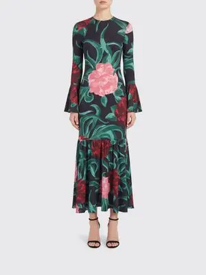 La DoubleJ Alba Stretch Viscose Floral Print Dress