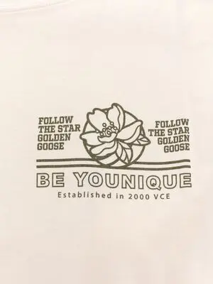 GOLDEN GOOSE Graphic T-shirt - Grey